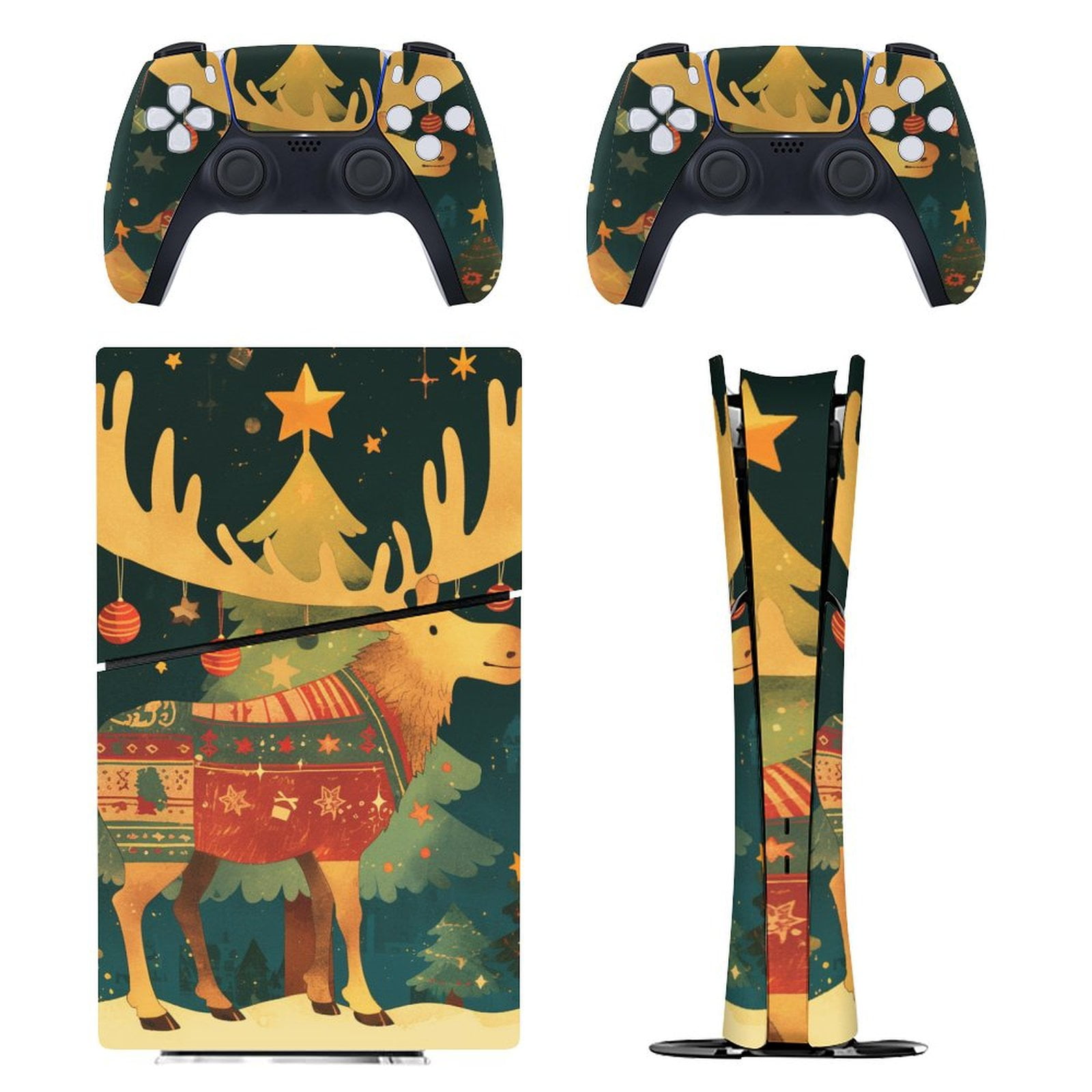 Skin Sticker for PS5 Slim Standard PS5 Pro Disc Digital Edition Console ...