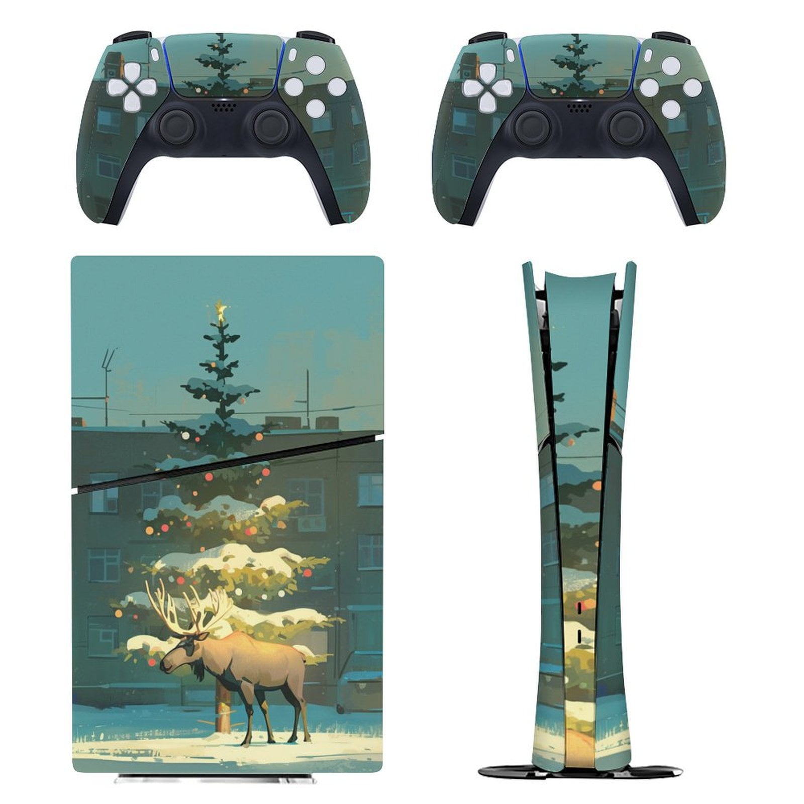 Skin Sticker for PS5 Slim Standard PS5 Pro Disc Digital Edition Console ...
