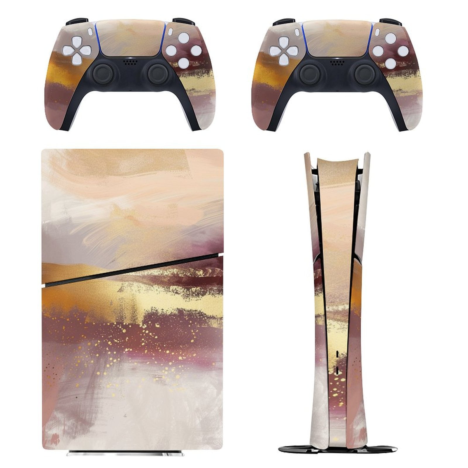 Skin Sticker for PS5 Slim Standard PS5 Pro Disc Digital Edition Console ...