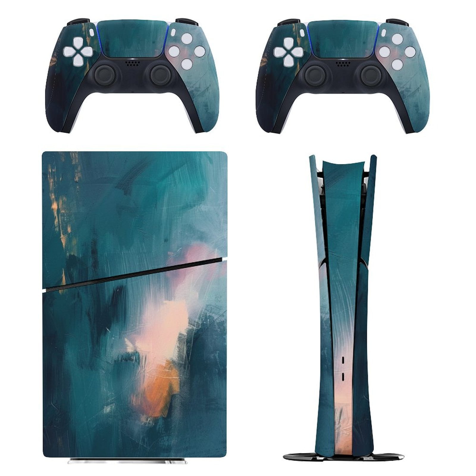 Skin Sticker for PS5 Slim Standard PS5 Pro Disc Digital Edition Console ...