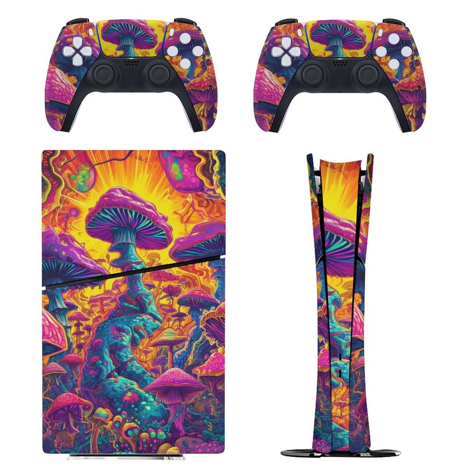 Skin Sticker for PS5 Slim Standard PS5 Pro Disc Digital Edition Console ...