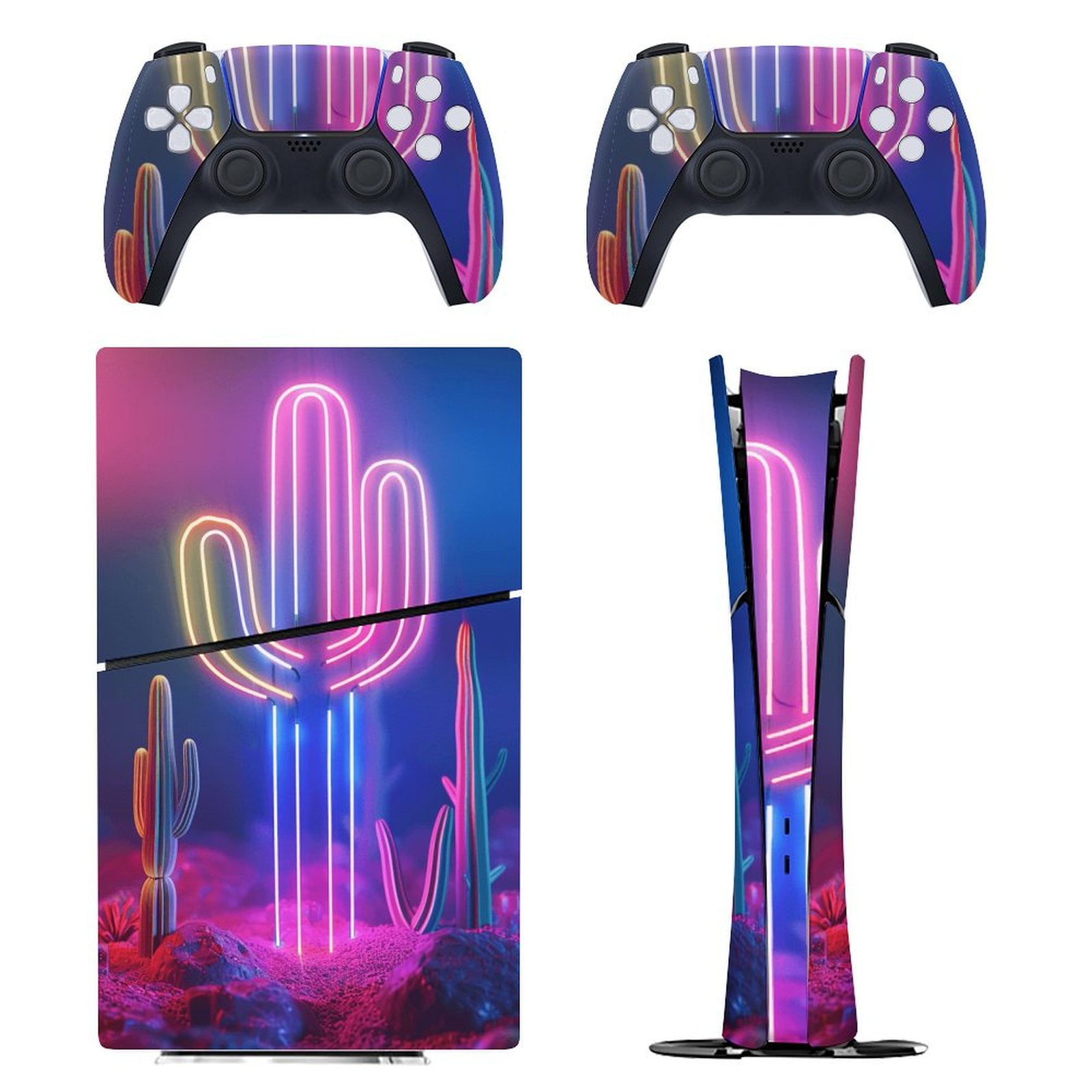 Skin Sticker for PS5 Slim Standard PS5 Pro Disc Digital Edition Console ...