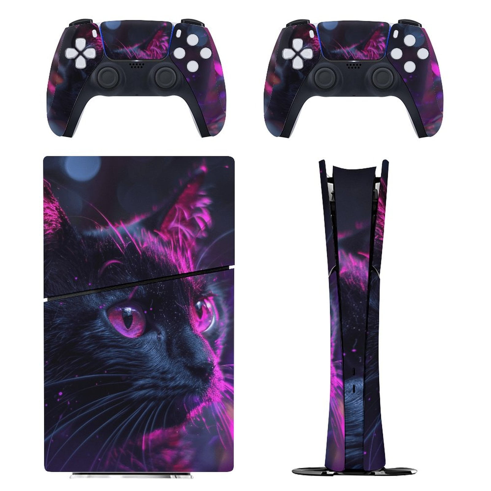 Skin Sticker for PS5 Slim Standard PS5 Pro Disc Digital Edition Console ...