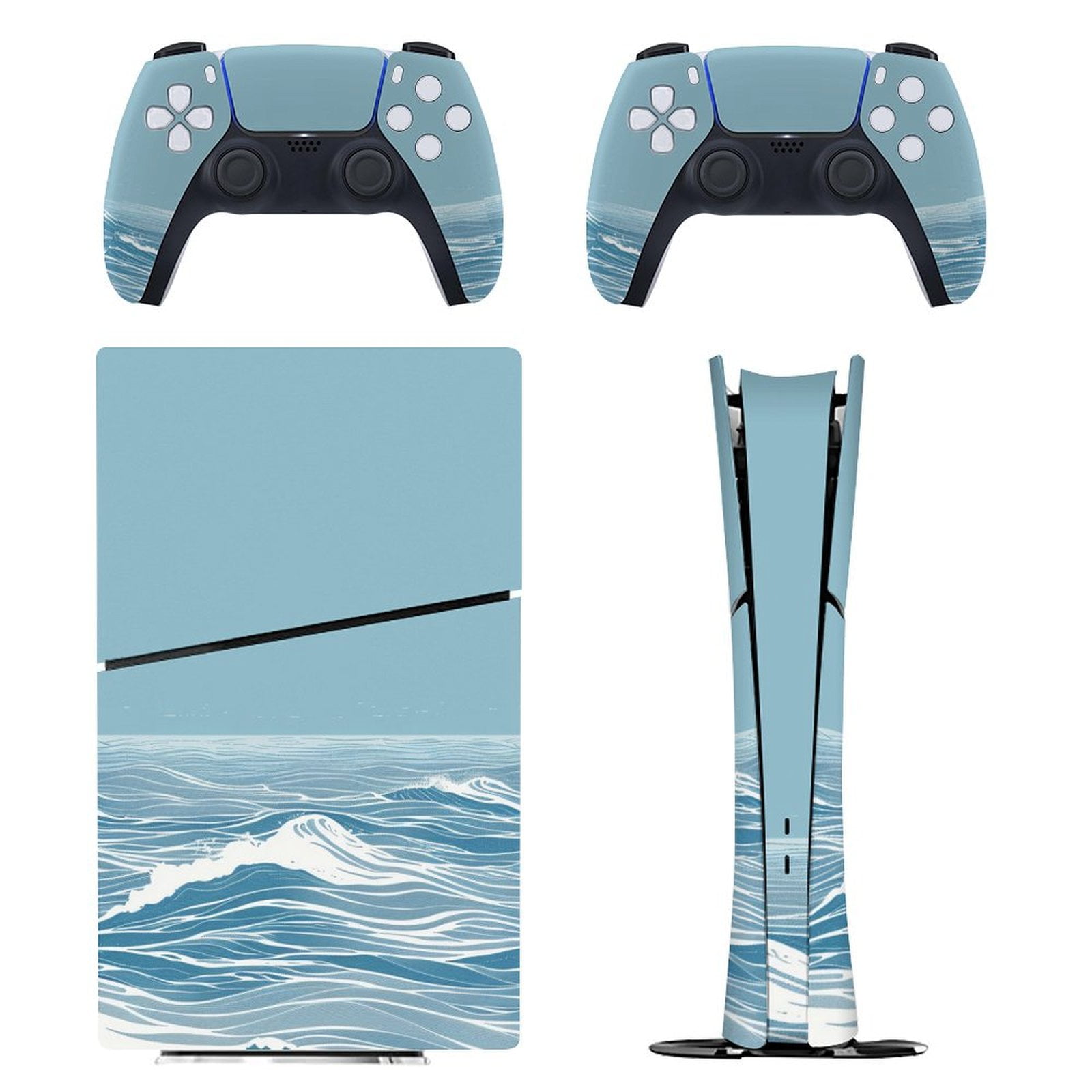 Skin Sticker for PS5 Slim Standard PS5 Pro Disc Digital Edition Console ...