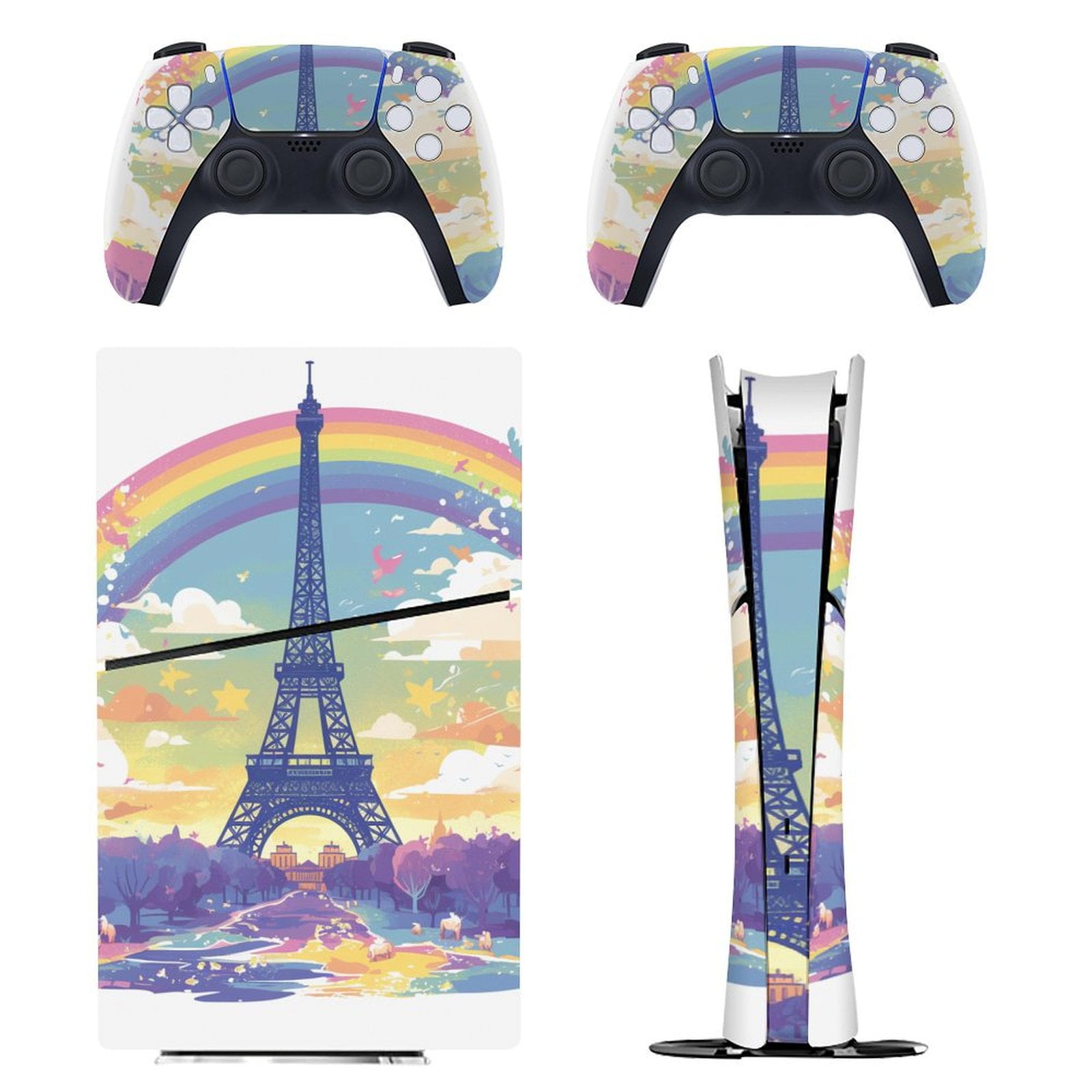 Skin Sticker for PS5 Slim Standard PS5 Pro Disc Digital Edition Console ...