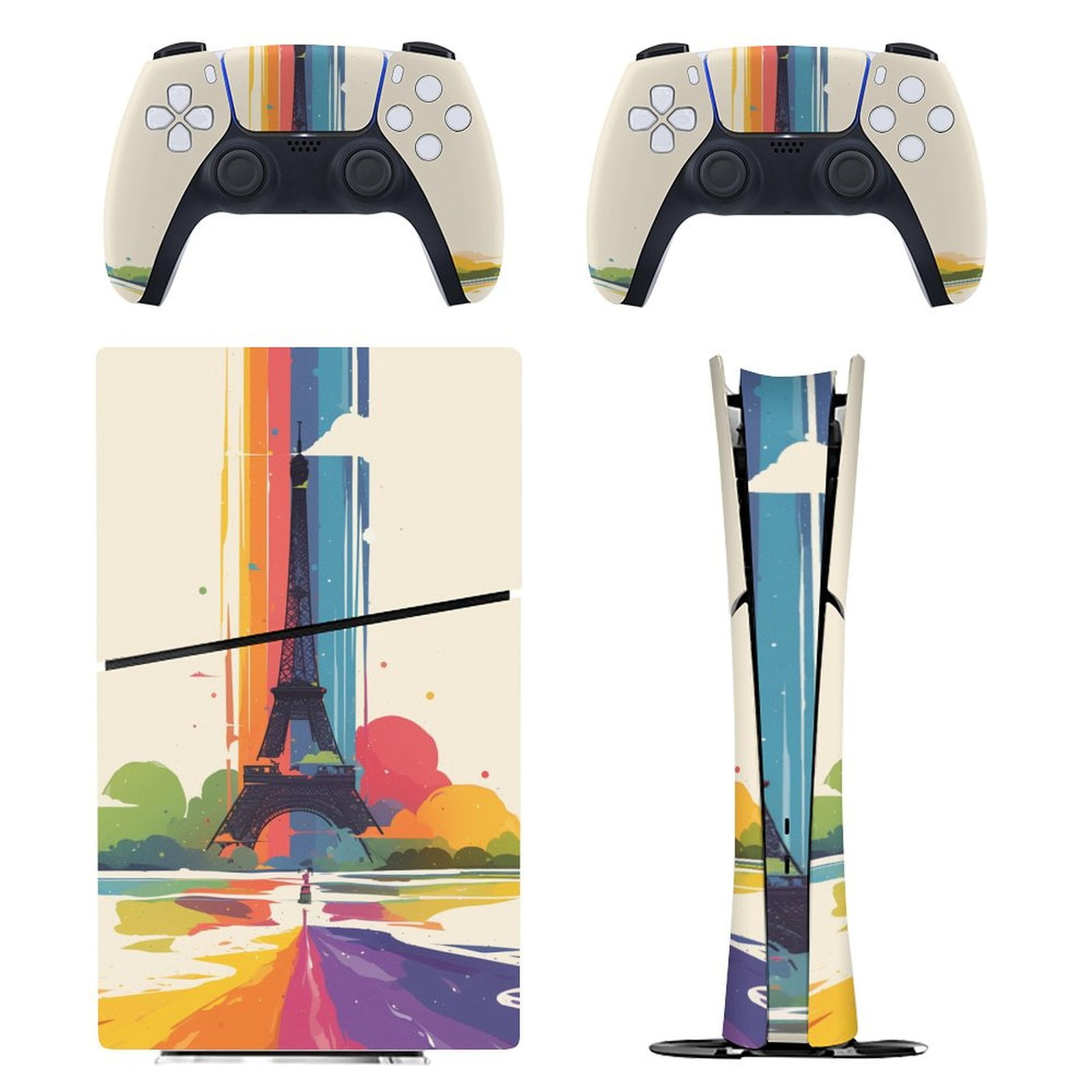 Skin Sticker for PS5 Slim Standard PS5 Pro Disc Digital Edition Console ...