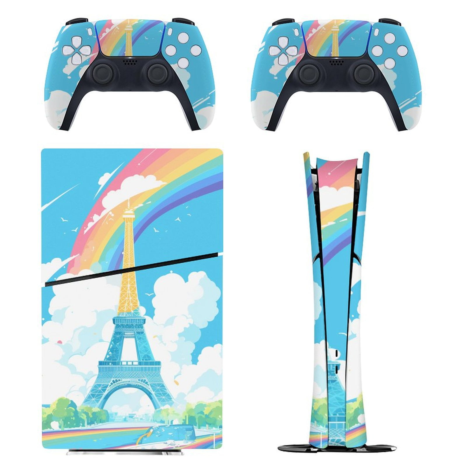 Skin Sticker for PS5 Slim Standard PS5 Pro Disc Digital Edition Console ...