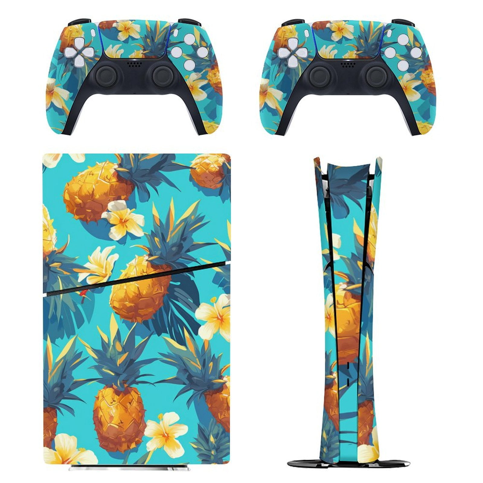 Skin Sticker for PS5 Slim Standard PS5 Pro Disc Digital Edition Console and Controllers Decals ...