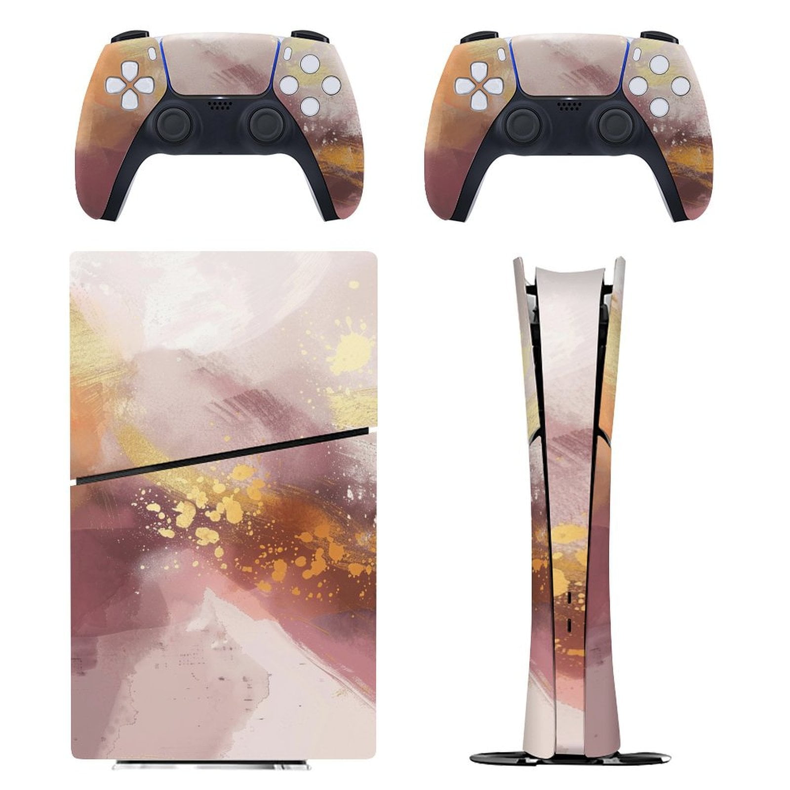 Skin Sticker for PS5 Slim Standard PS5 Pro Disc Digital Edition Console ...
