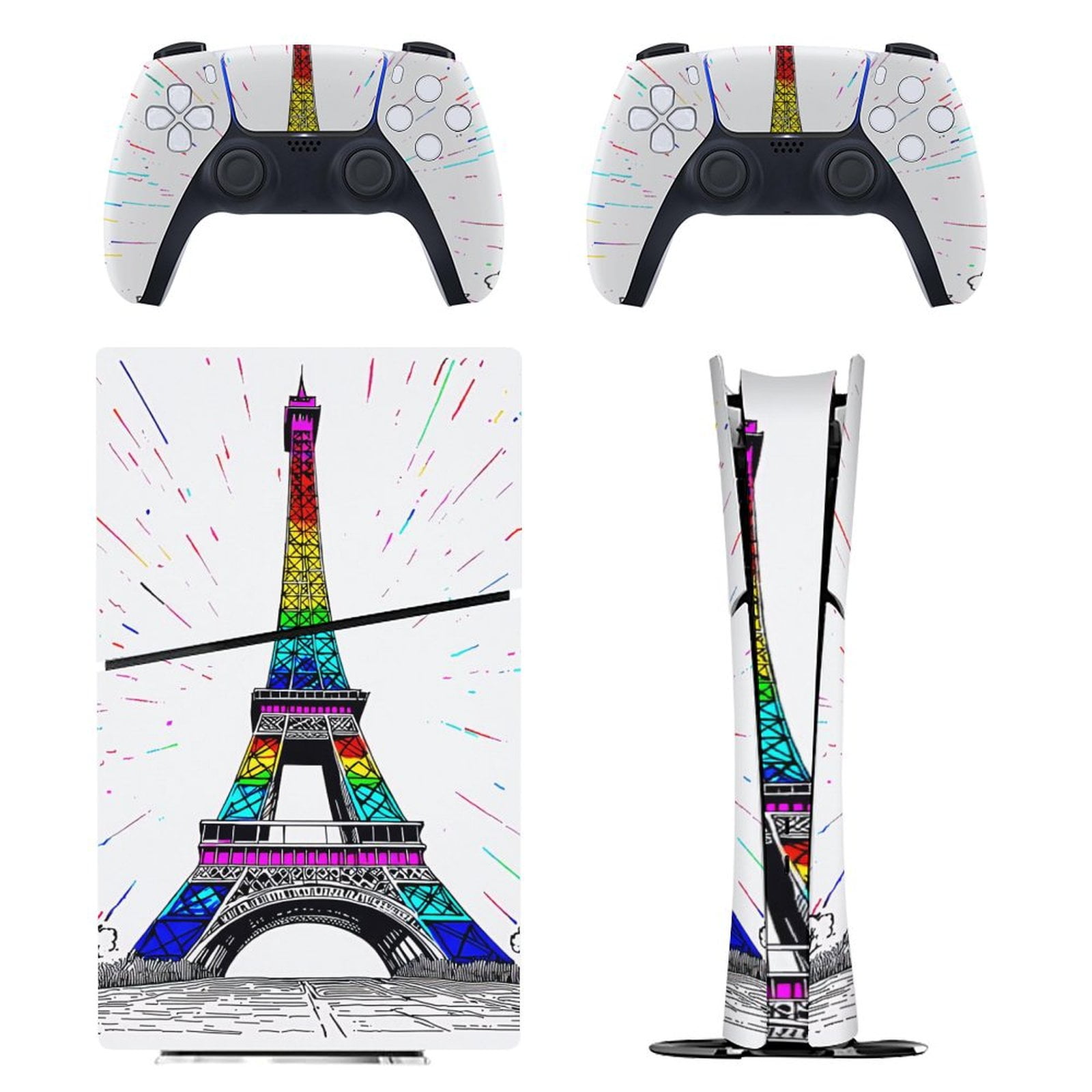 Skin Sticker for PS5 Slim Standard PS5 Pro Disc Digital Edition Console ...