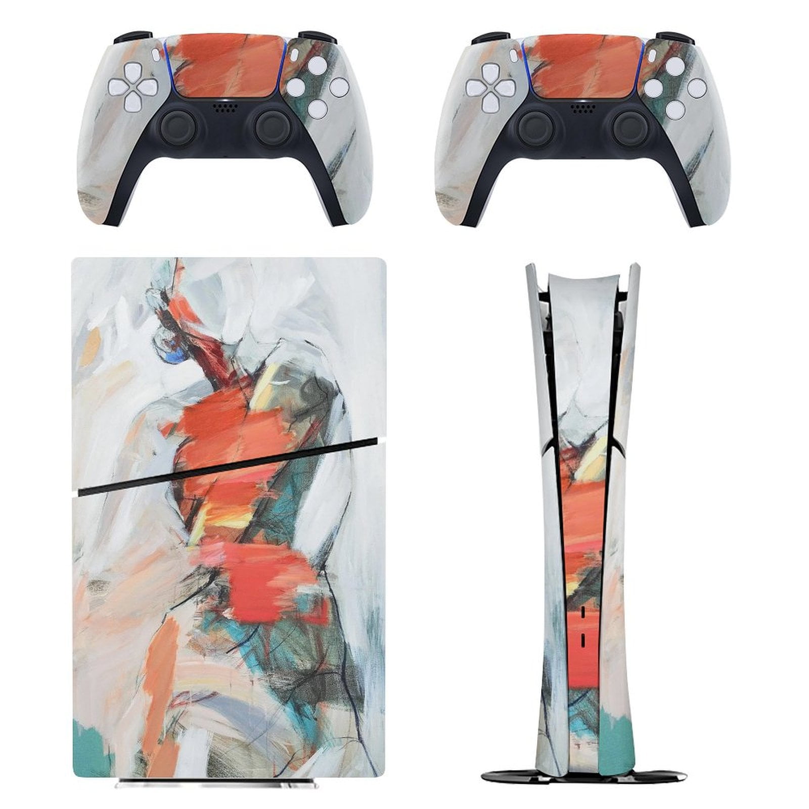 Skin Sticker for PS5 Slim Standard PS5 Pro Disc Digital Edition Console ...