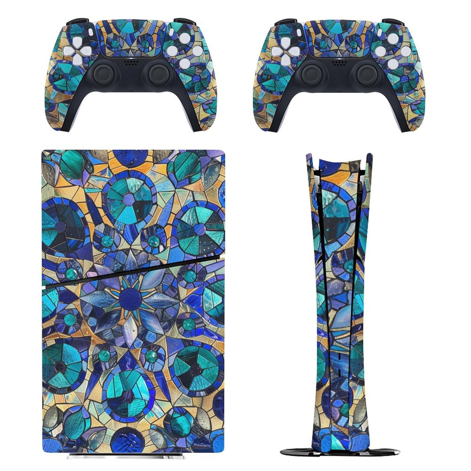 Skin Sticker for PS5 Slim Standard PS5 Pro Disc Digital Edition Console ...