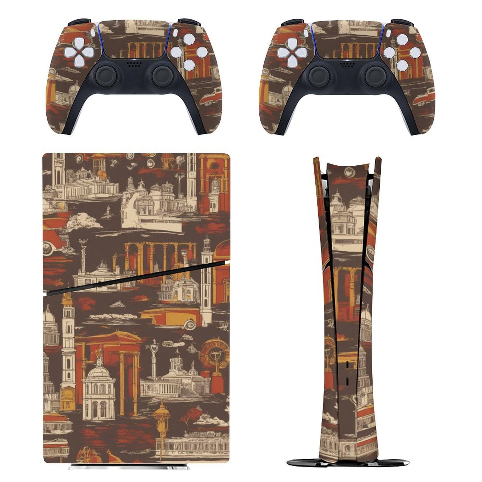 Skin Sticker for PS5 Slim Standard PS5 Pro Disc Digital Edition Console ...