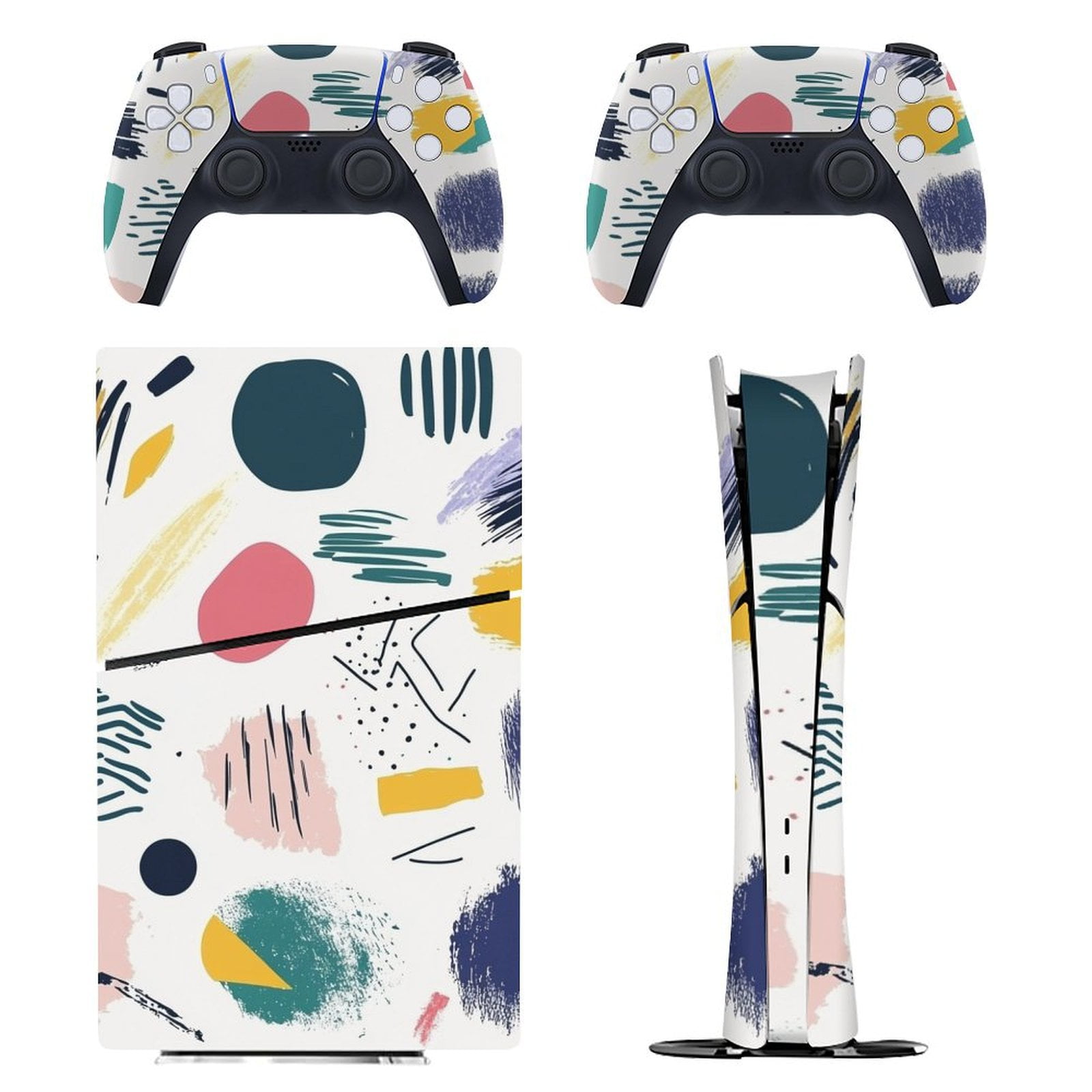 Skin Sticker for PS5 Slim Standard PS5 Pro Disc Digital Edition Console ...