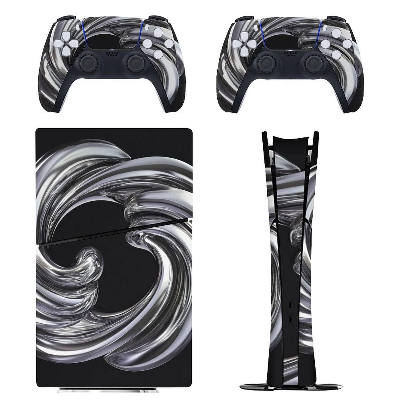 Skin Sticker for PS5 Slim Standard PS5 Pro Disc Digital Edition Console ...