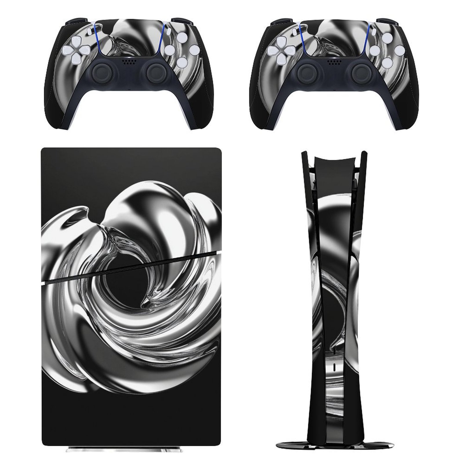Skin Sticker for PS5 Slim Standard PS5 Pro Disc Digital Edition Console ...
