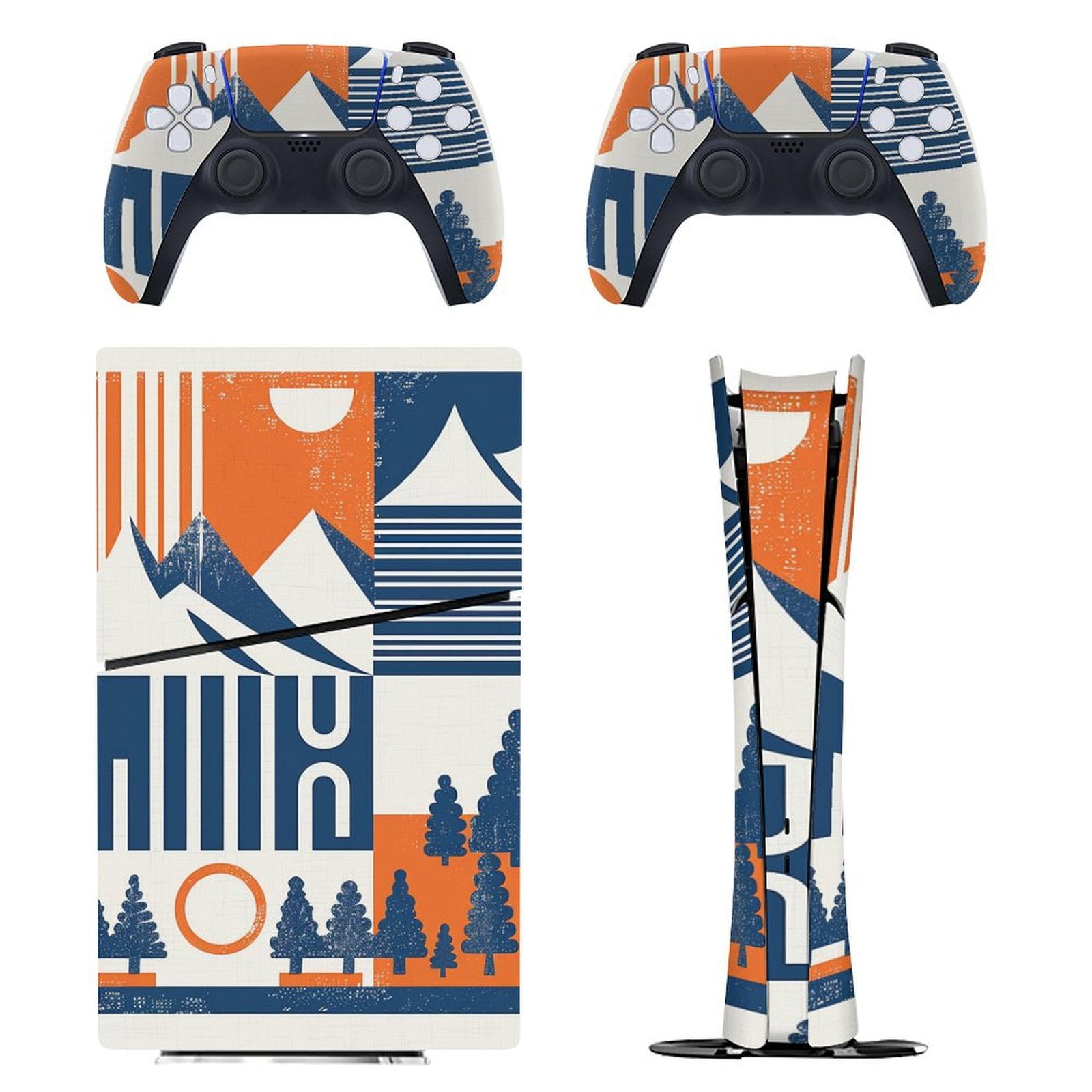 Skin Sticker for PS5 Slim Standard PS5 Pro Disc Digital Edition Console ...