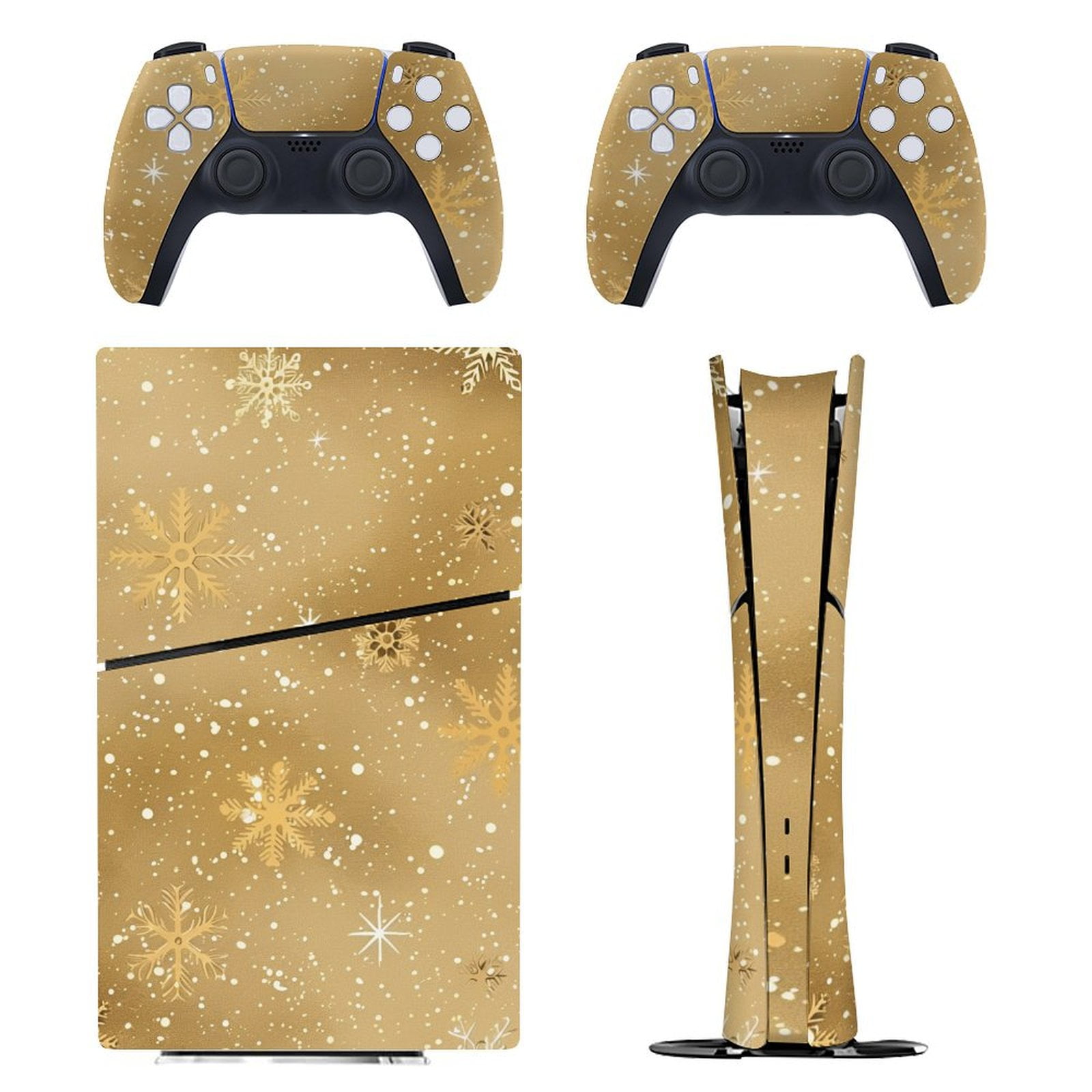 Skin Sticker for PS5 Slim Standard PS5 Pro Disc Digital Edition Console and Controllers Decals ...