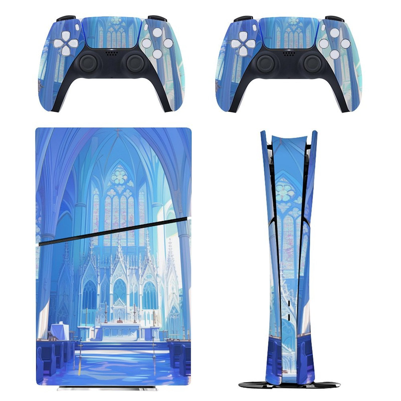 Skin Sticker for PS5 Slim Standard PS5 Pro Disc Digital Edition Console ...