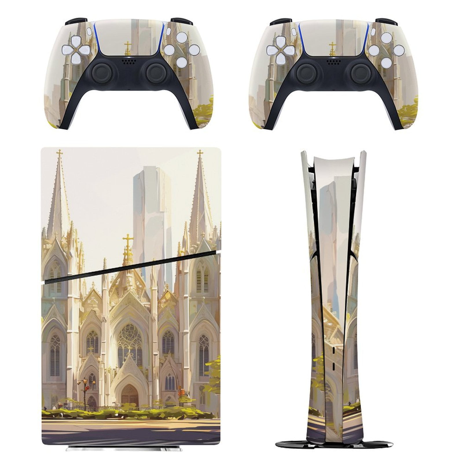 Skin Sticker for PS5 Slim Standard PS5 Pro Disc Digital Edition Console ...