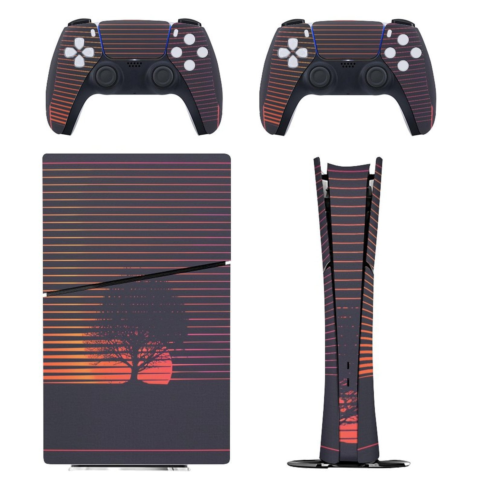 Skin Sticker for PS5 Slim Standard PS5 Pro Disc Digital Edition Console ...
