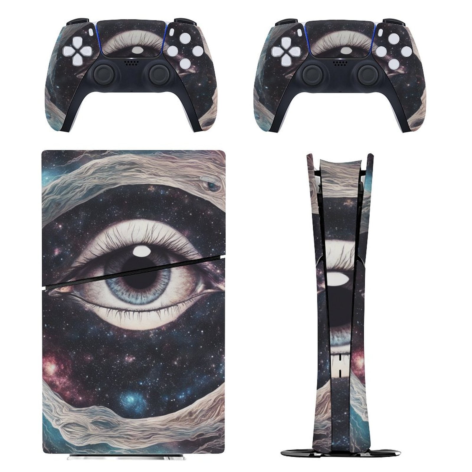 Skin Sticker for PS5 Slim Standard PS5 Pro Disc Digital Edition Console ...