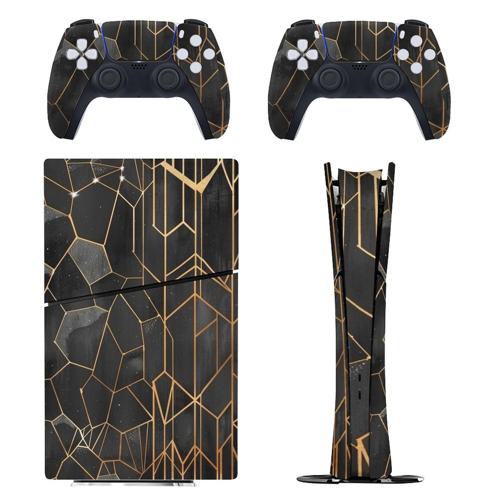Skin Sticker for PS5 Slim Standard PS5 Pro Disc Digital Edition Console ...
