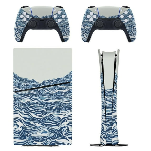Skin Sticker for PS5 Slim Standard PS5 Pro Disc Digital Edition Console ...