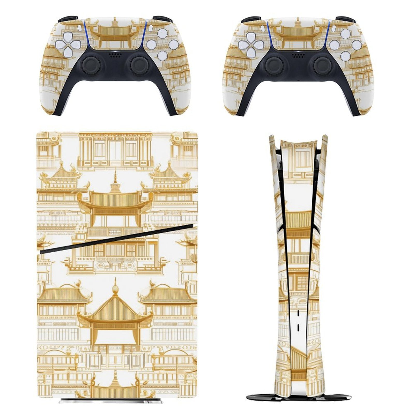 Skin Sticker for PS5 Slim Standard PS5 Pro Disc Digital Edition Console ...