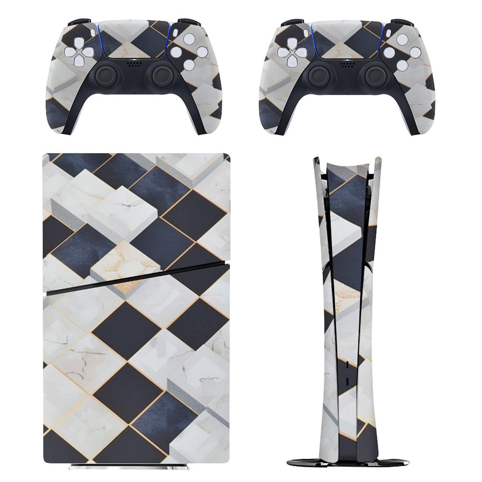 Skin Sticker for PS5 Slim Standard PS5 Pro Disc Digital Edition Console ...