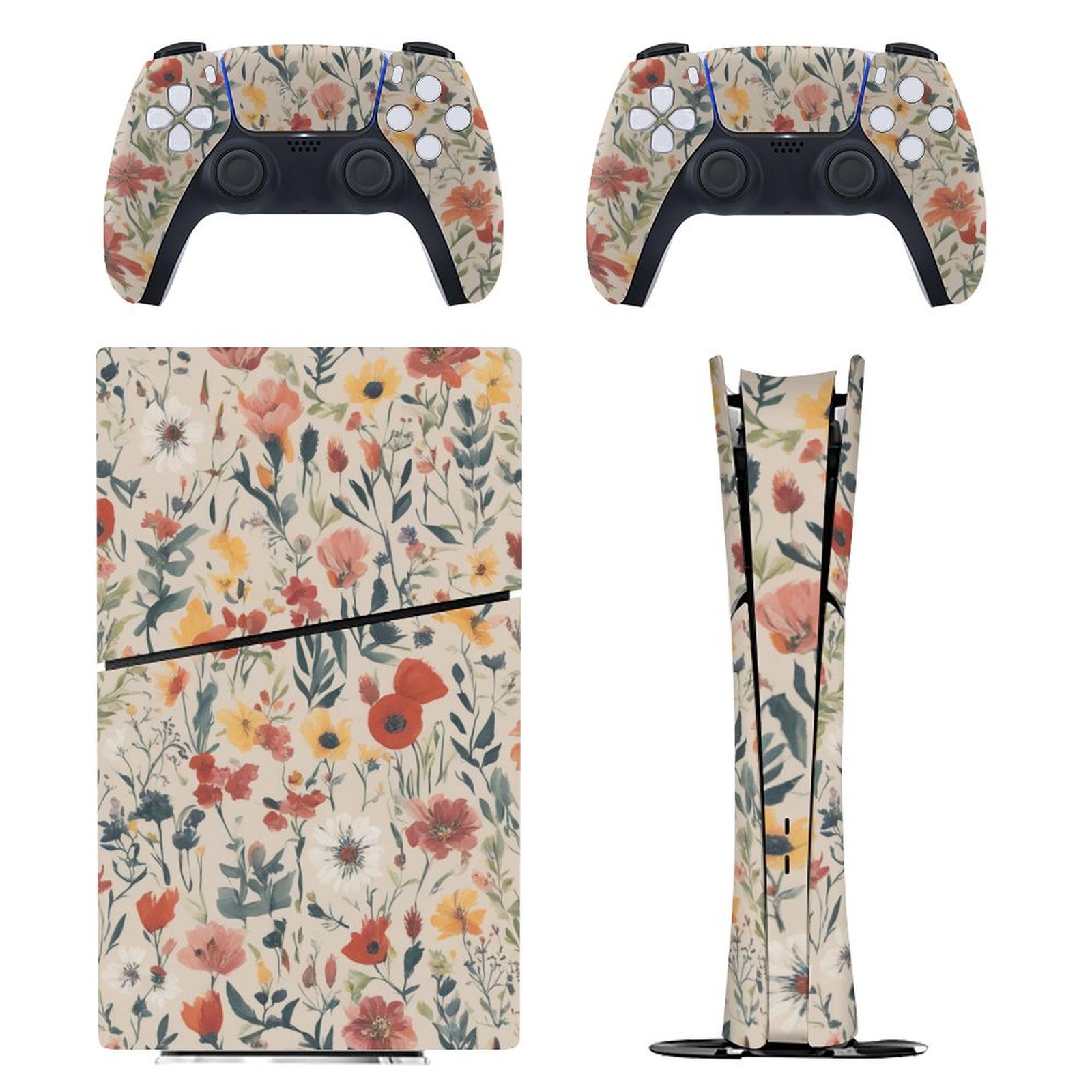 Skin Sticker for PS5 Slim Standard PS5 Pro Disc Digital Edition Console ...