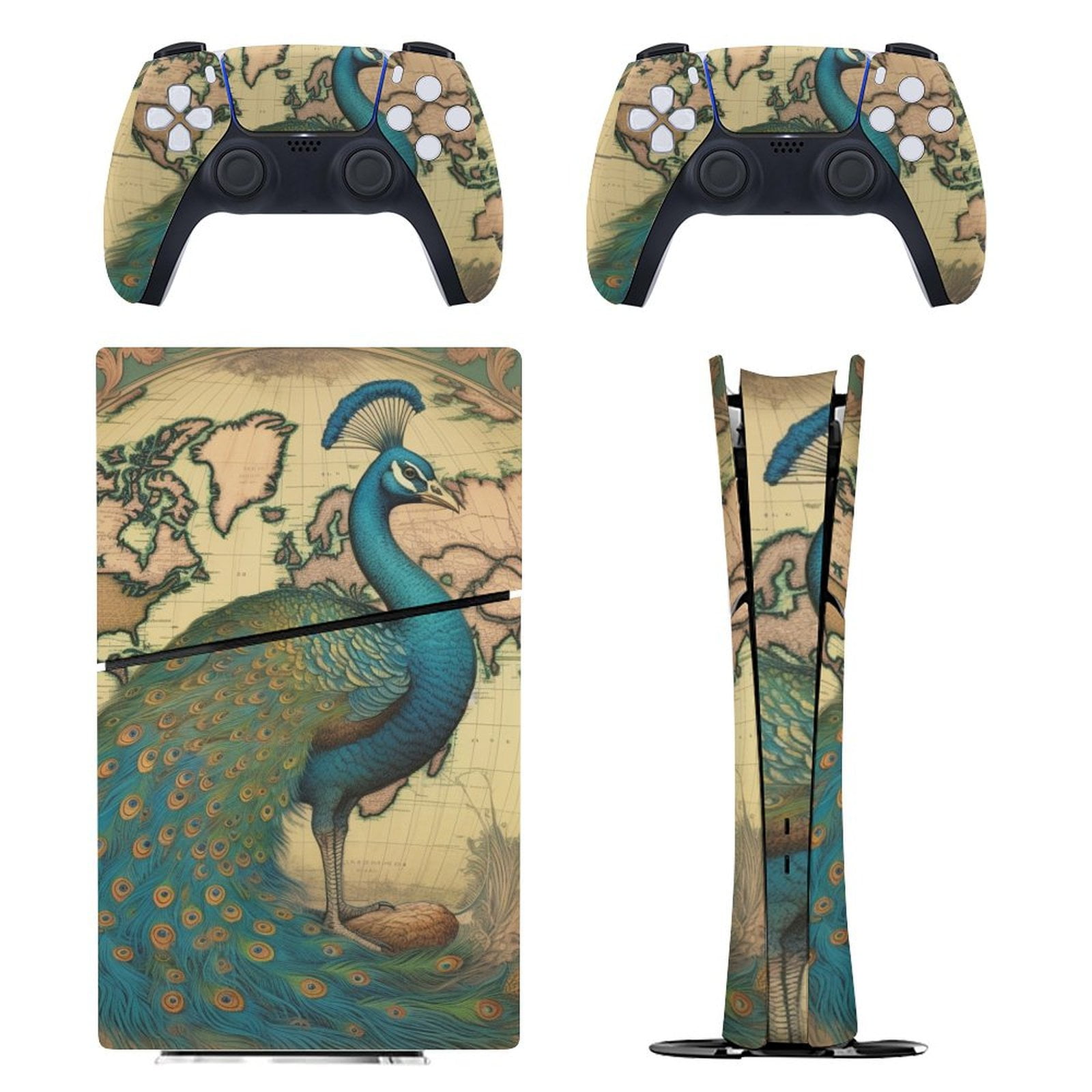 Skin Sticker for PS5 Slim Standard PS5 Pro Disc Digital Edition Console ...