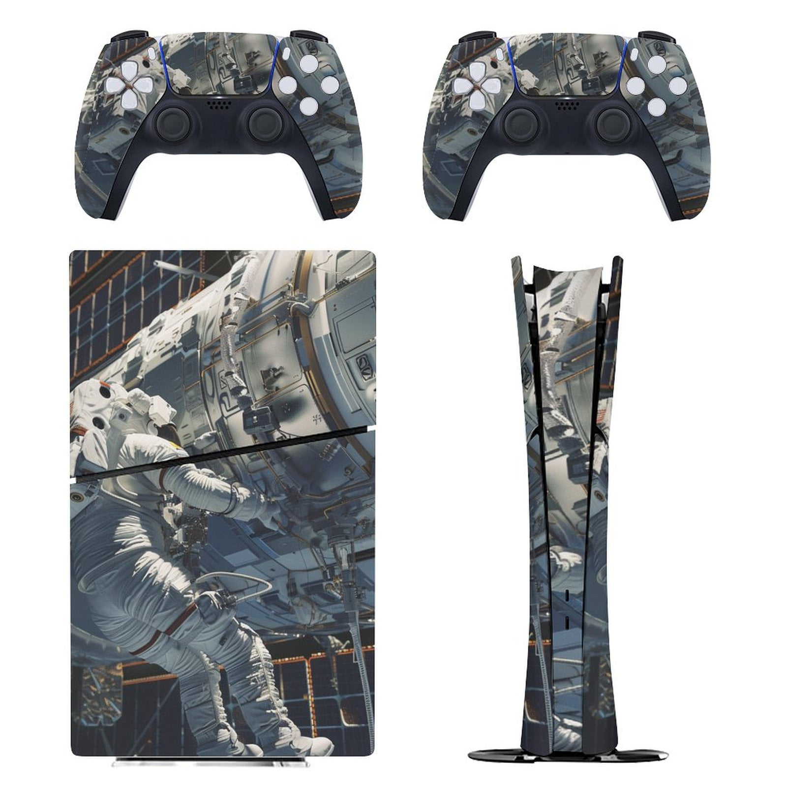 Skin Sticker for PS5 Slim Standard Disc Digital Edition Console and ...