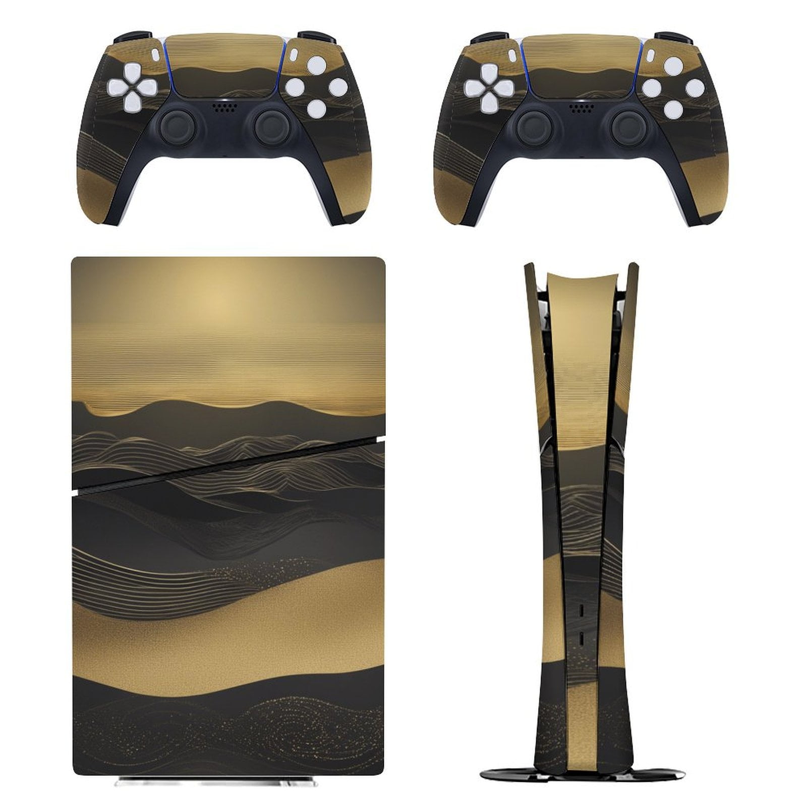 Skin Sticker for PS5 Slim Standard Disc Digital Edition Console and ...