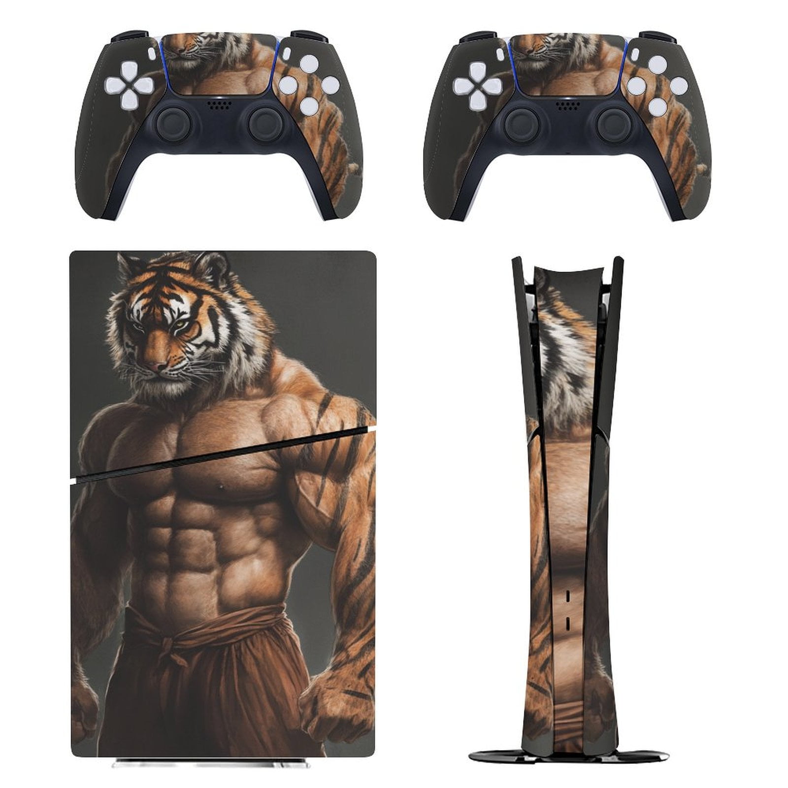 Skin Sticker for PS5 Slim Standard Disc Digital Edition Console and ...