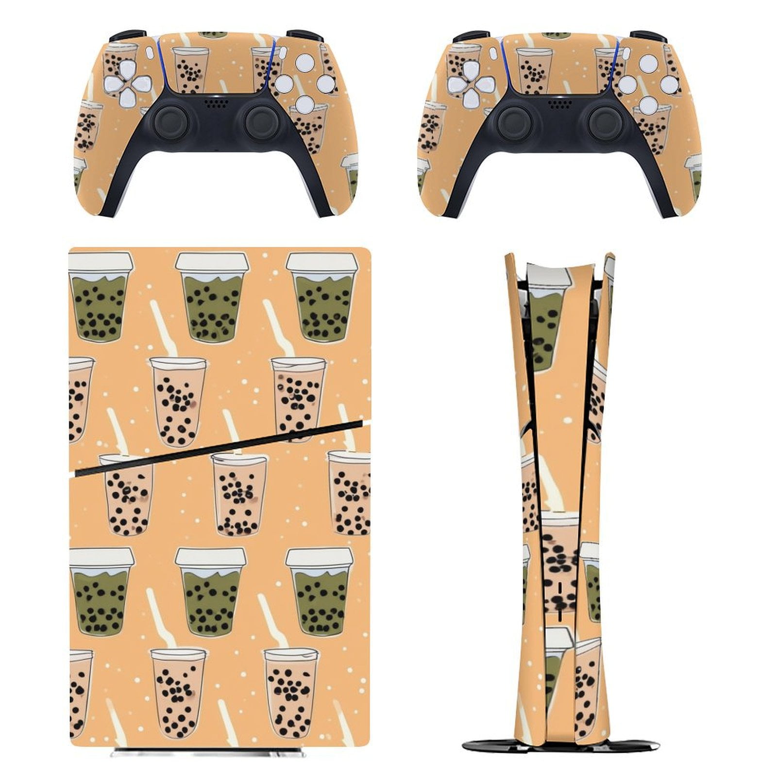 Skin Sticker for PS5 Slim Standard Disc Digital Edition Console and ...