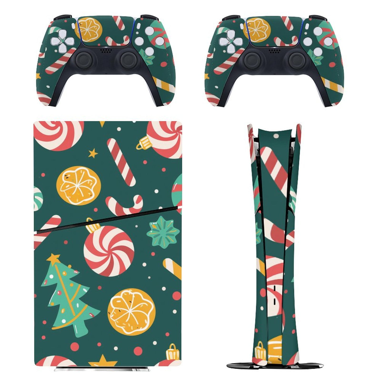 Skin Sticker for PS5 Slim Standard Disc Digital Edition Console and ...