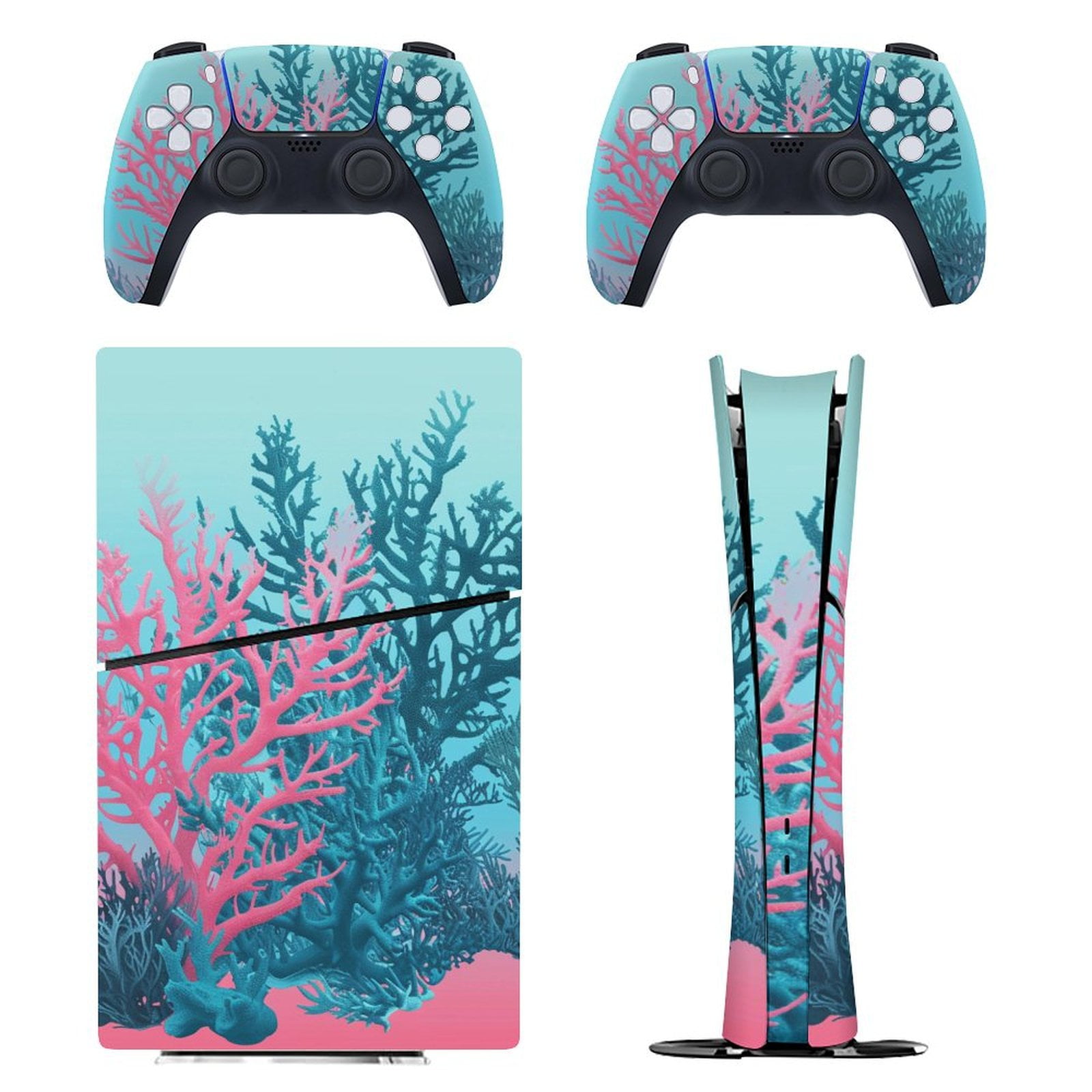 Skin Sticker for PS5 Slim Standard Disc Digital Edition Console and ...