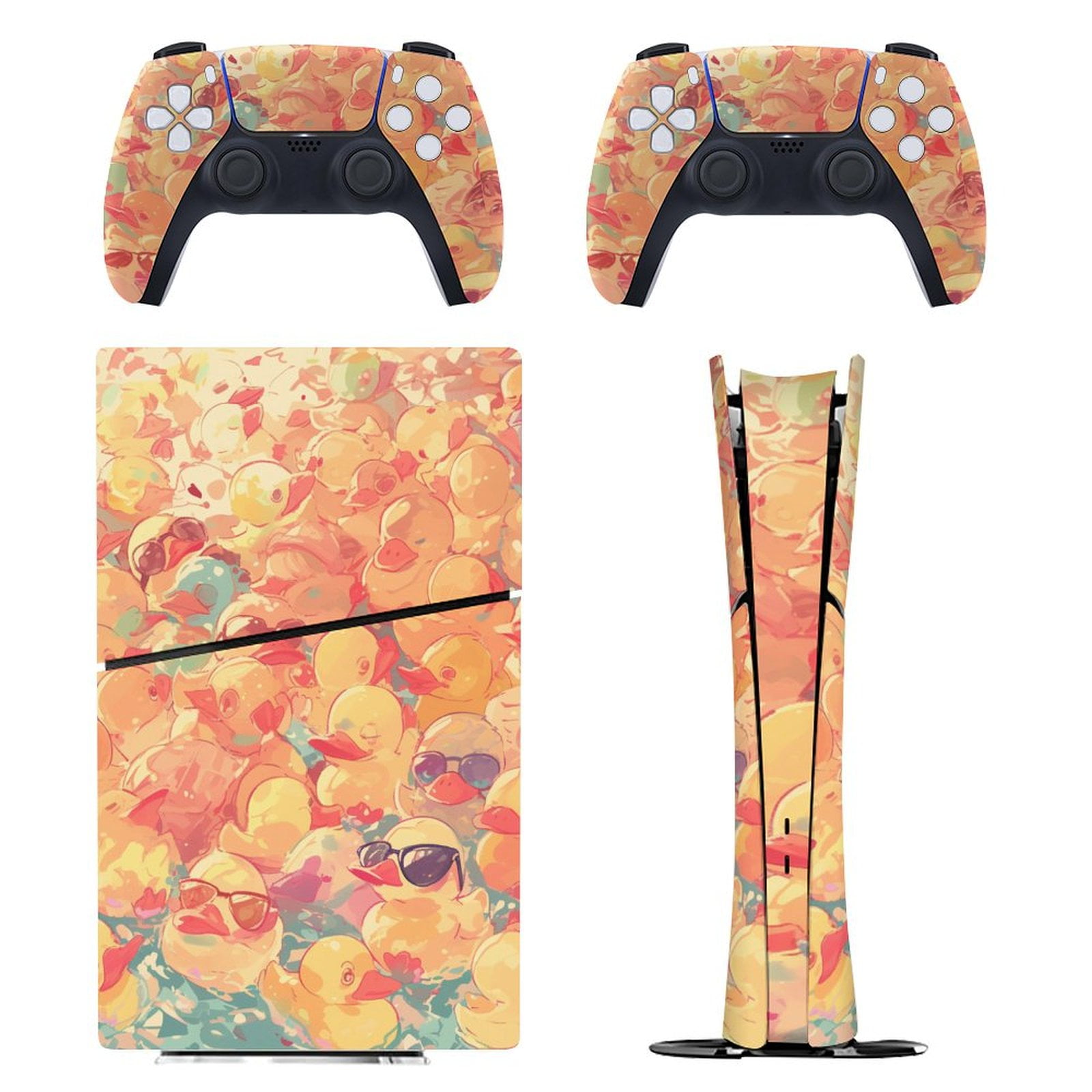 Skin Sticker for PS5 Slim Standard Disc Digital Edition Console and ...