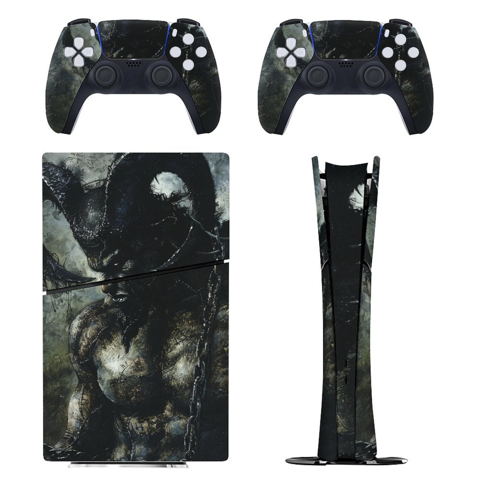 Skin Sticker for PS5 Slim Standard Disc Digital Edition Console and ...