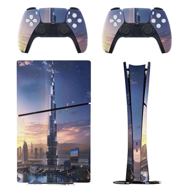 Skin Sticker for PS5 Slim Standard Disc Digital Edition Console and ...
