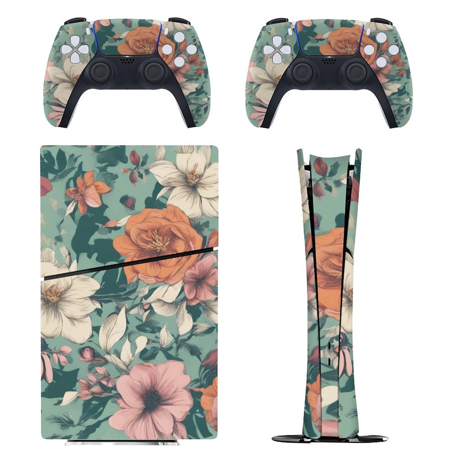 Skin Sticker for PS5 Slim Standard Disc Digital Edition Console and ...