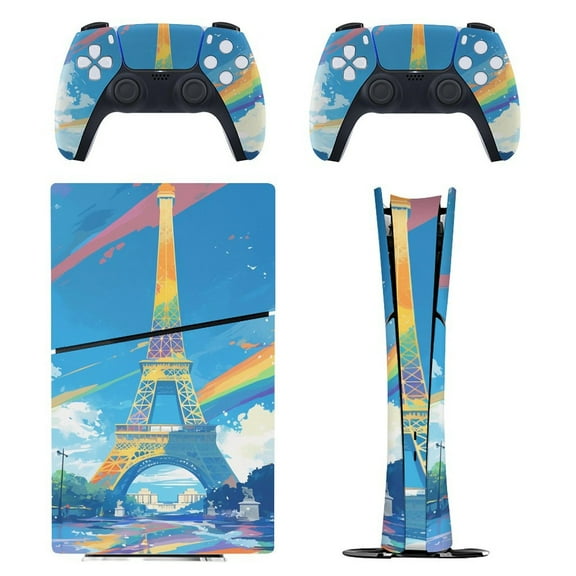 Skin Sticker for PS5 Slim Standard PS5 Pro Disc Digital Edition Console ...