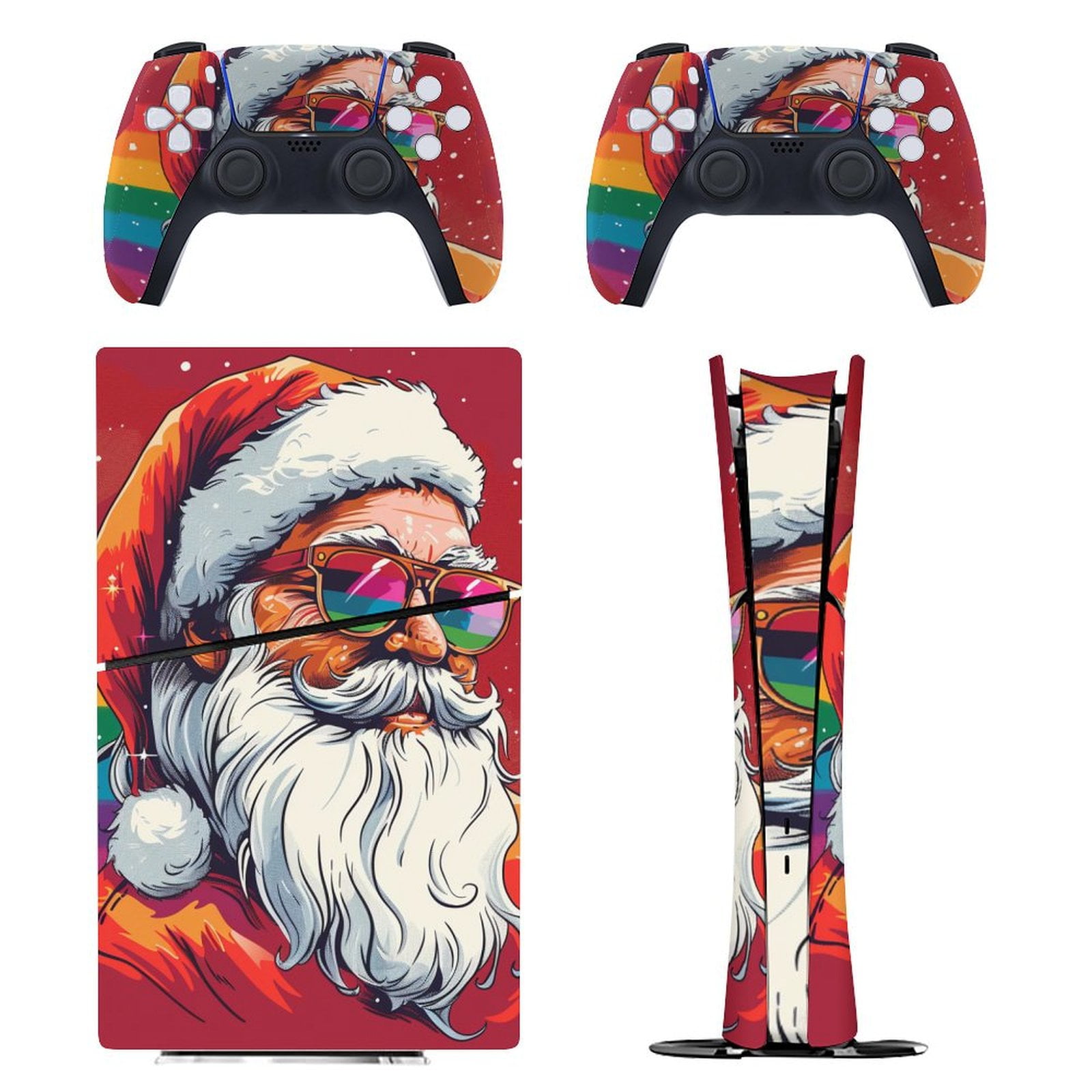 Skin Sticker for PS5 Slim Standard Disc Digital Edition Console and ...