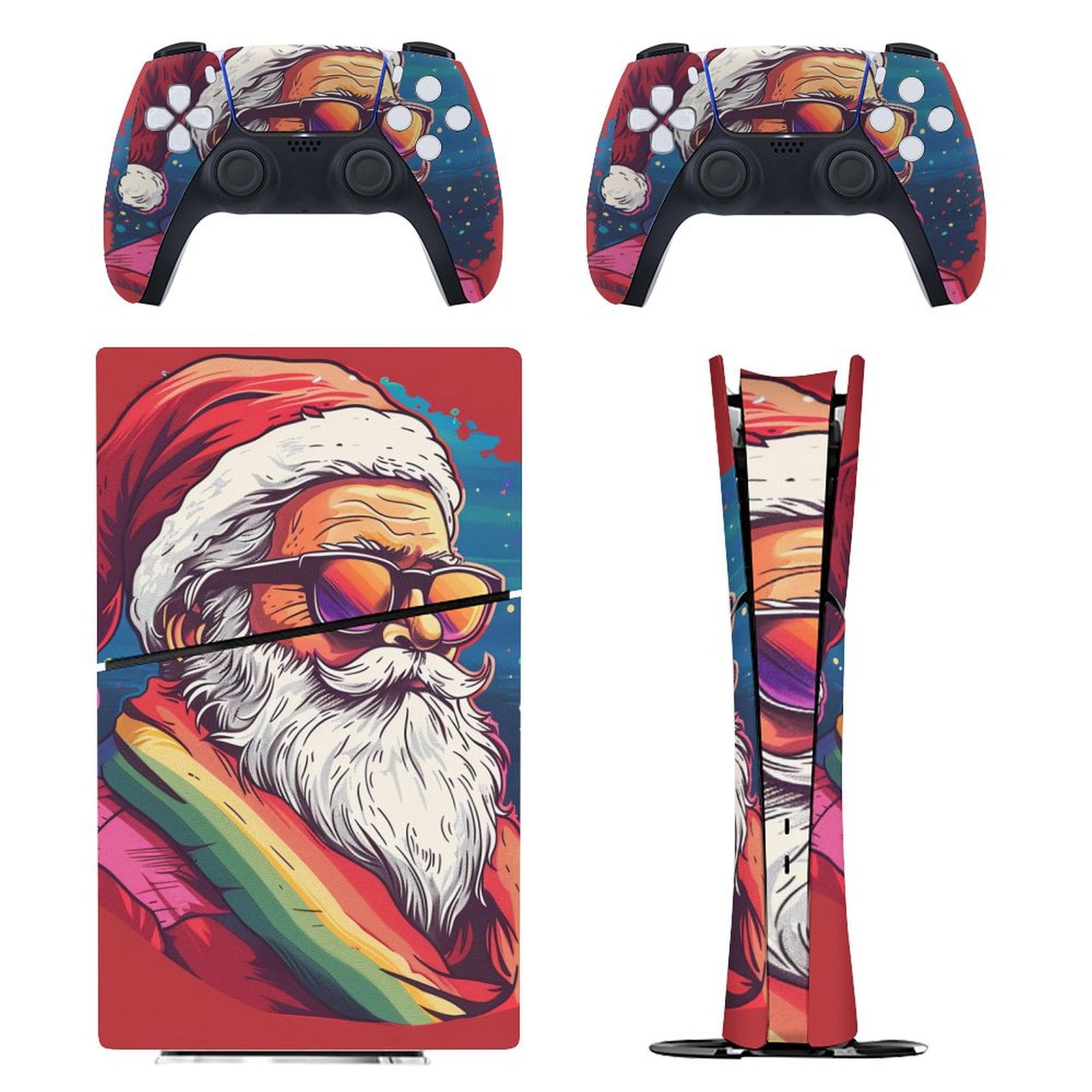 Skin Sticker for PS5 Slim Standard Disc Digital Edition Console and ...