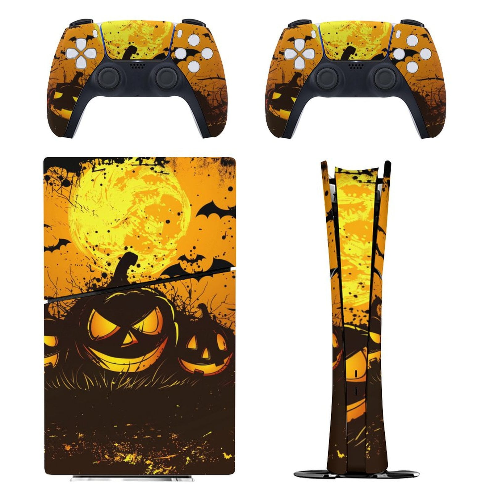 Skin Sticker for PS5 Slim Standard Disc Digital Edition Console and ...