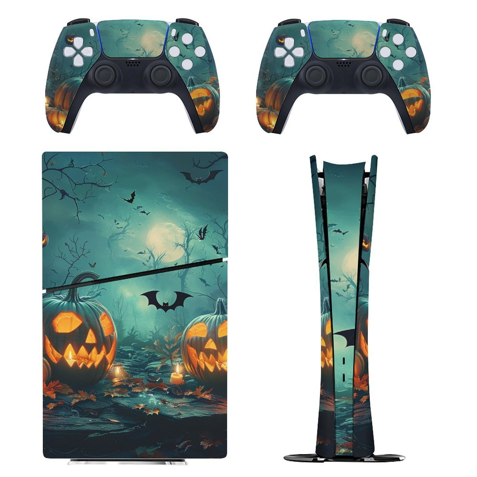 Skin Sticker for PS5 Slim Standard Disc Digital Edition Console and ...