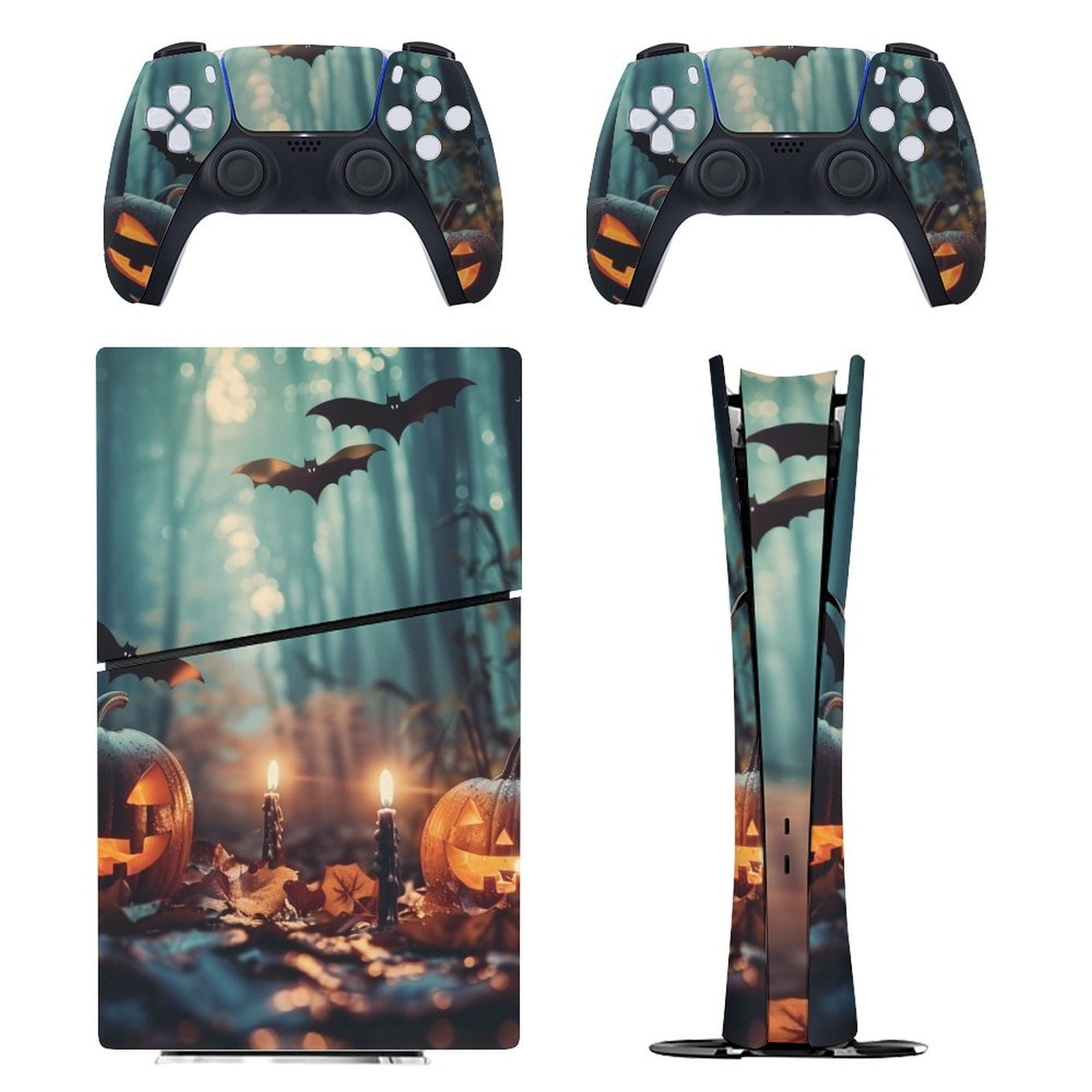 Skin Sticker for PS5 Slim Standard Disc Digital Edition Console and ...