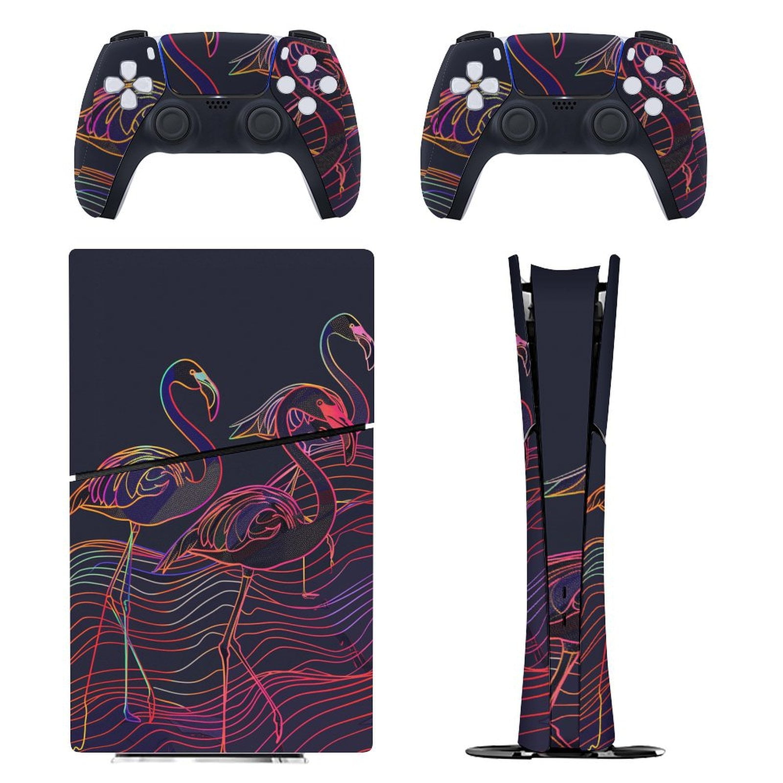 Skin Sticker for PS5 Slim Standard Disc Digital Edition Console and ...