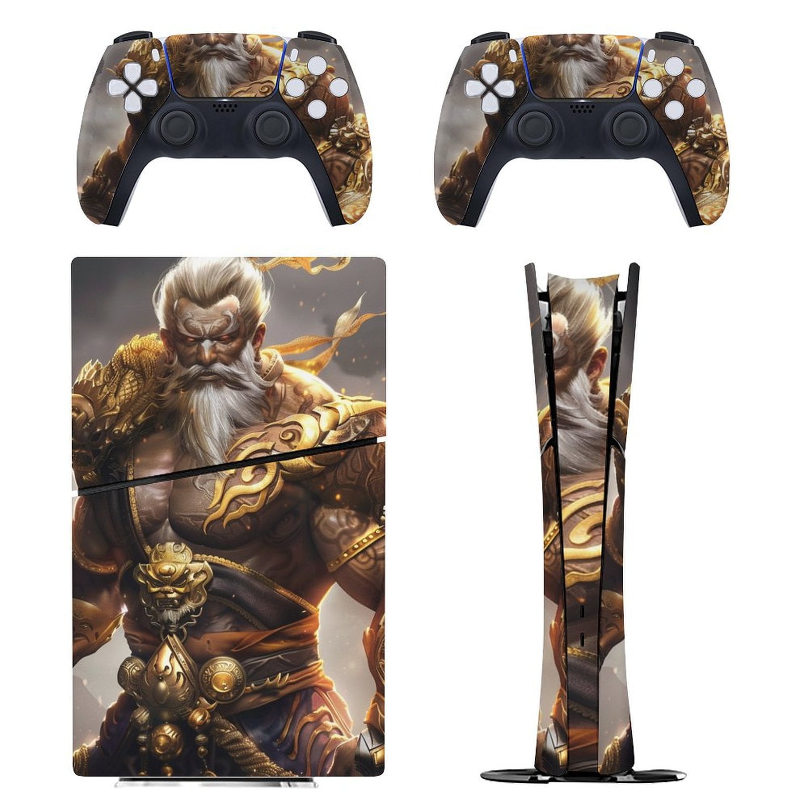 Skin Sticker for PS5 Slim Standard Disc Digital Edition Console and ...